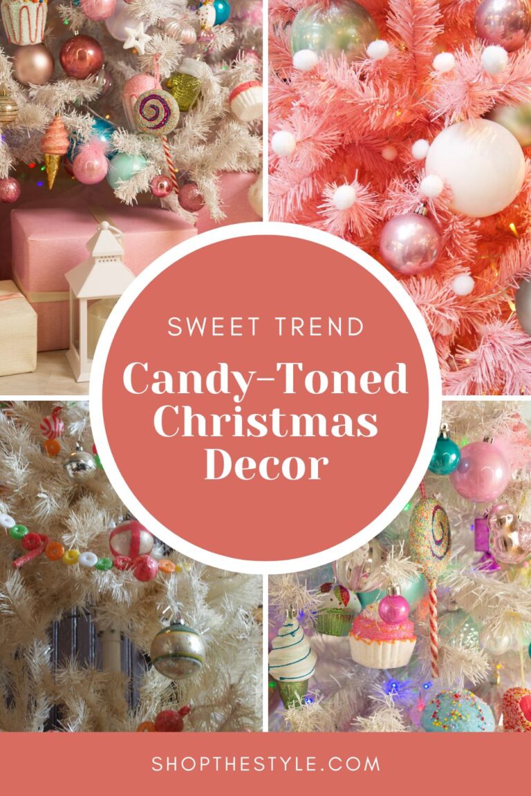 Sweet Trend: Candy-Toned Christmas Decor - Shop The Style
