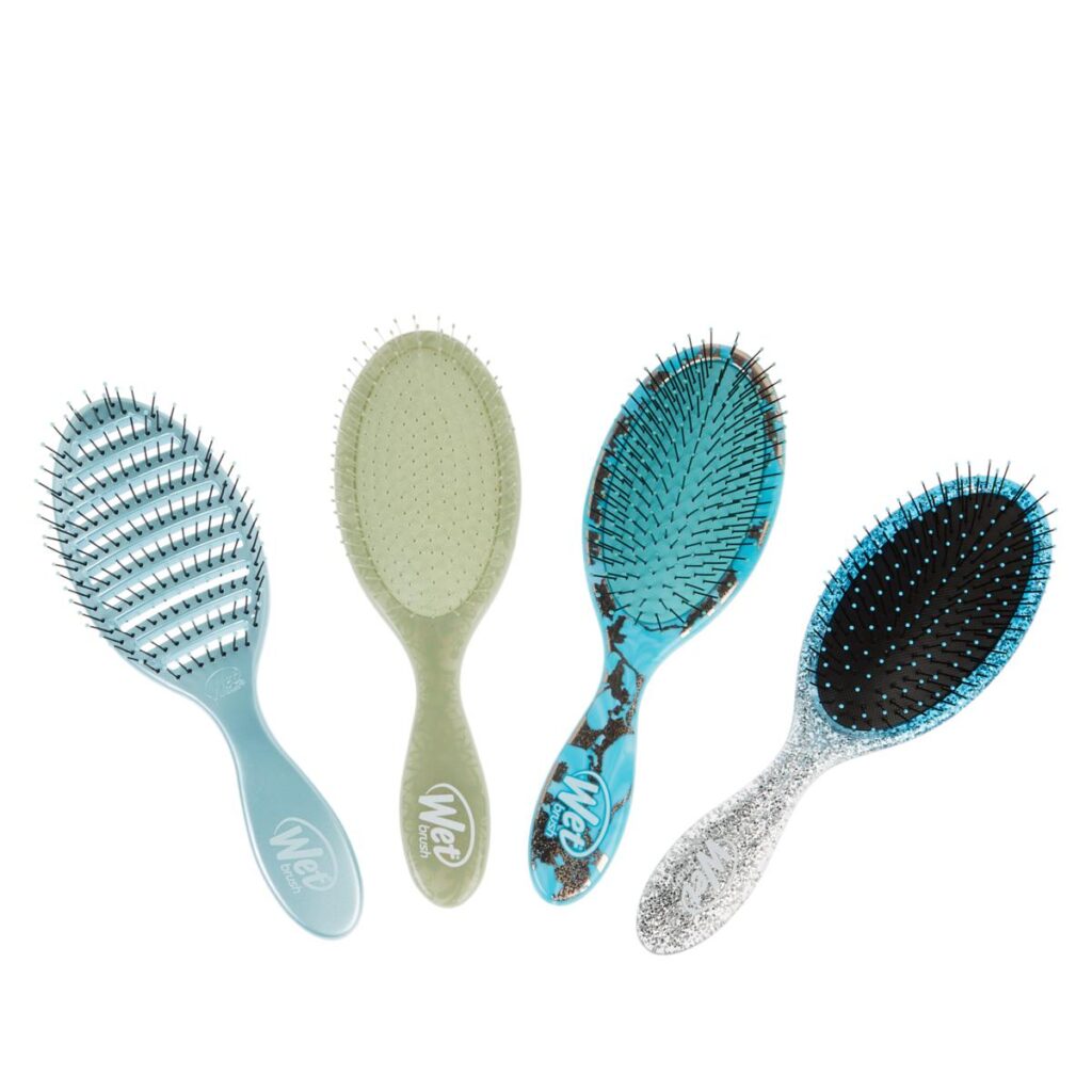 4-piece Wet Brush Detangler Set only $14.99 w/Free Shipping!