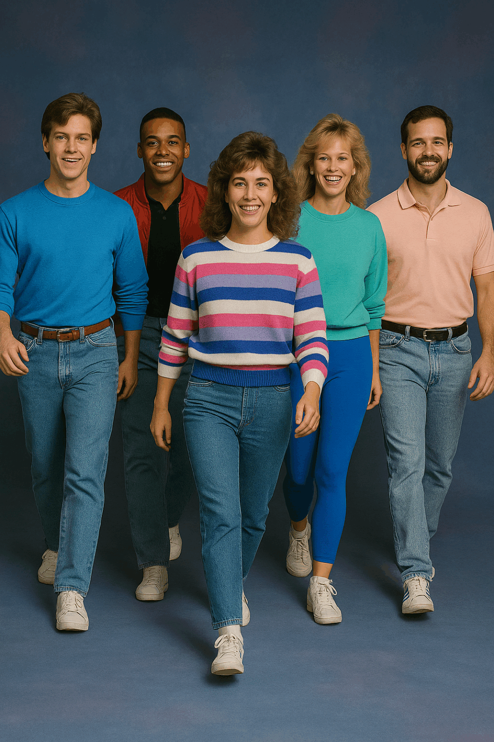 13 Funny 80s Group Pose Ideas For Your Next Photoshoot - Shop The Style