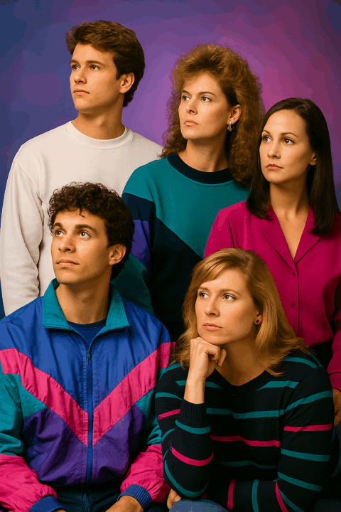 13 Funny 80s Group Pose Ideas For Your Next Photoshoot - Shop The Style